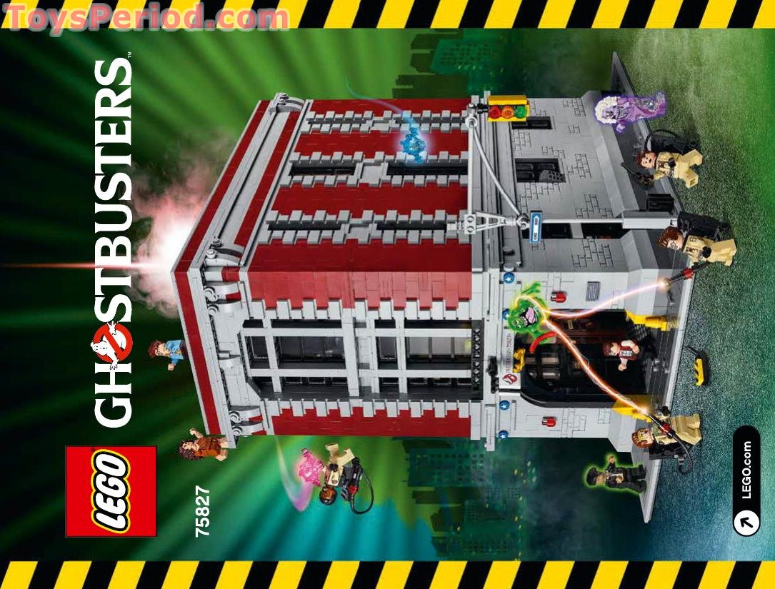 LEGO 75827 Firehouse Headquarters Instructions and Parts List