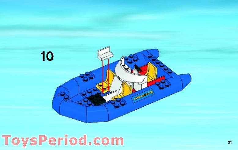 LEGO 4644 Marina Instructions and Parts List