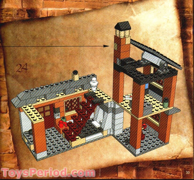 LEGO 4728 Escape from Privet Drive Set Parts Inventory and Instructions ...
