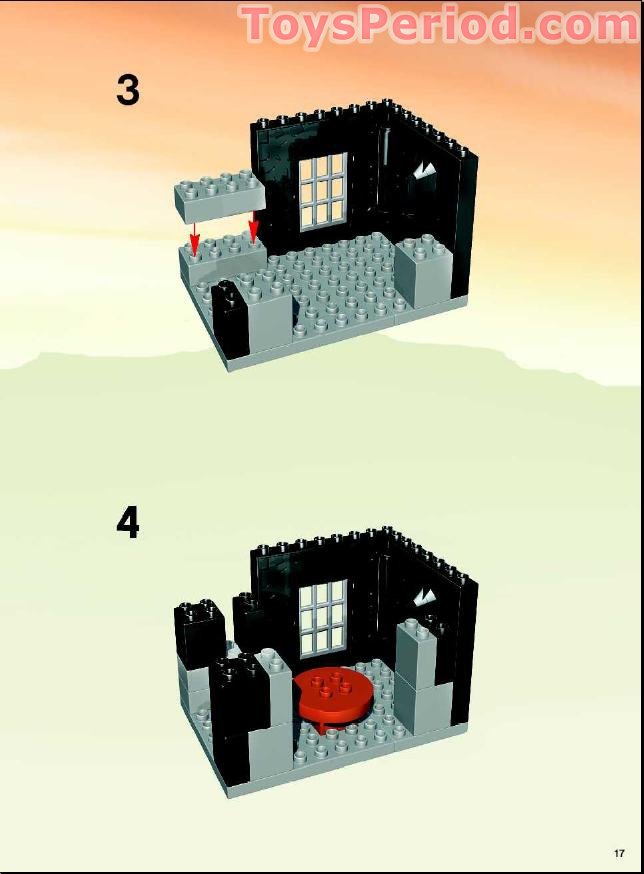 LEGO 4785 Black Castle Instructions and Parts List