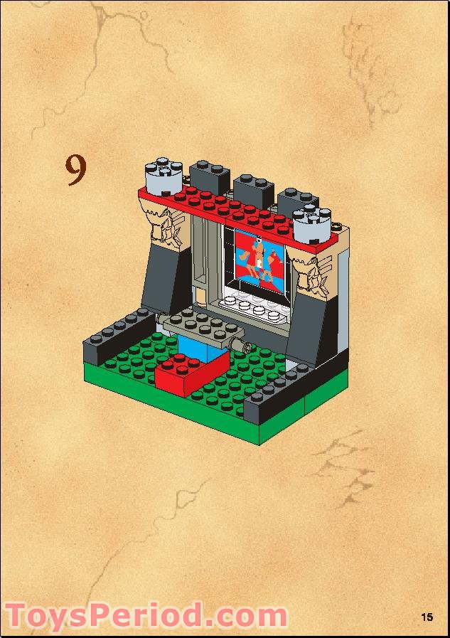 LEGO 6095 Royal Joust Instructions and Parts List