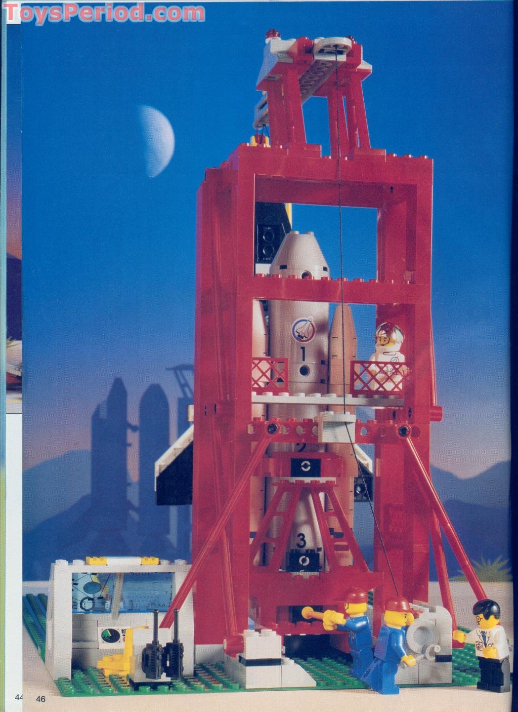 LEGO 6339 Shuttle Launch Pad Instructions and Parts List