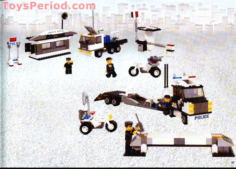 LEGO 7034 Surveillance Truck Instructions and Parts List