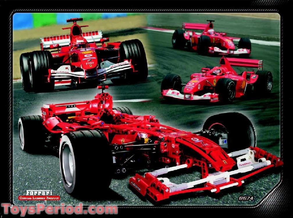 LEGO 8682 Nitro Intimidator Instructions and Parts List