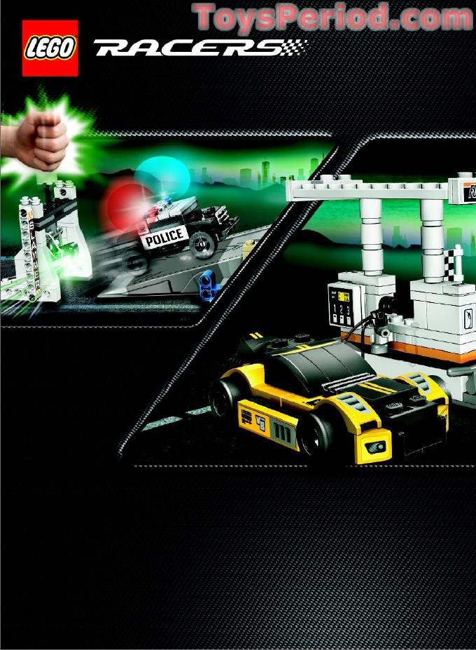 LEGO 8135 Bridge Chase Instructions and Parts List