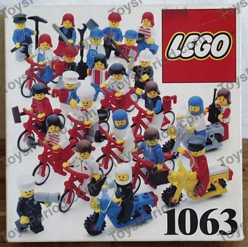 LEGO 1063 Community Workers Set Parts List