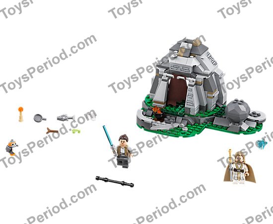 LEGO 75200 Ahch-To Island Training Set Parts List