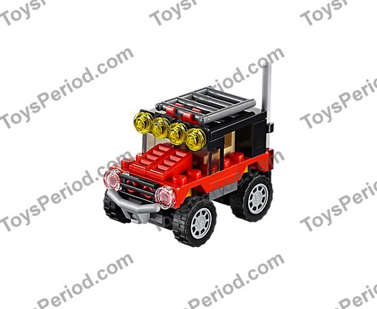 LEGO 31040 Desert Racers Set Parts List