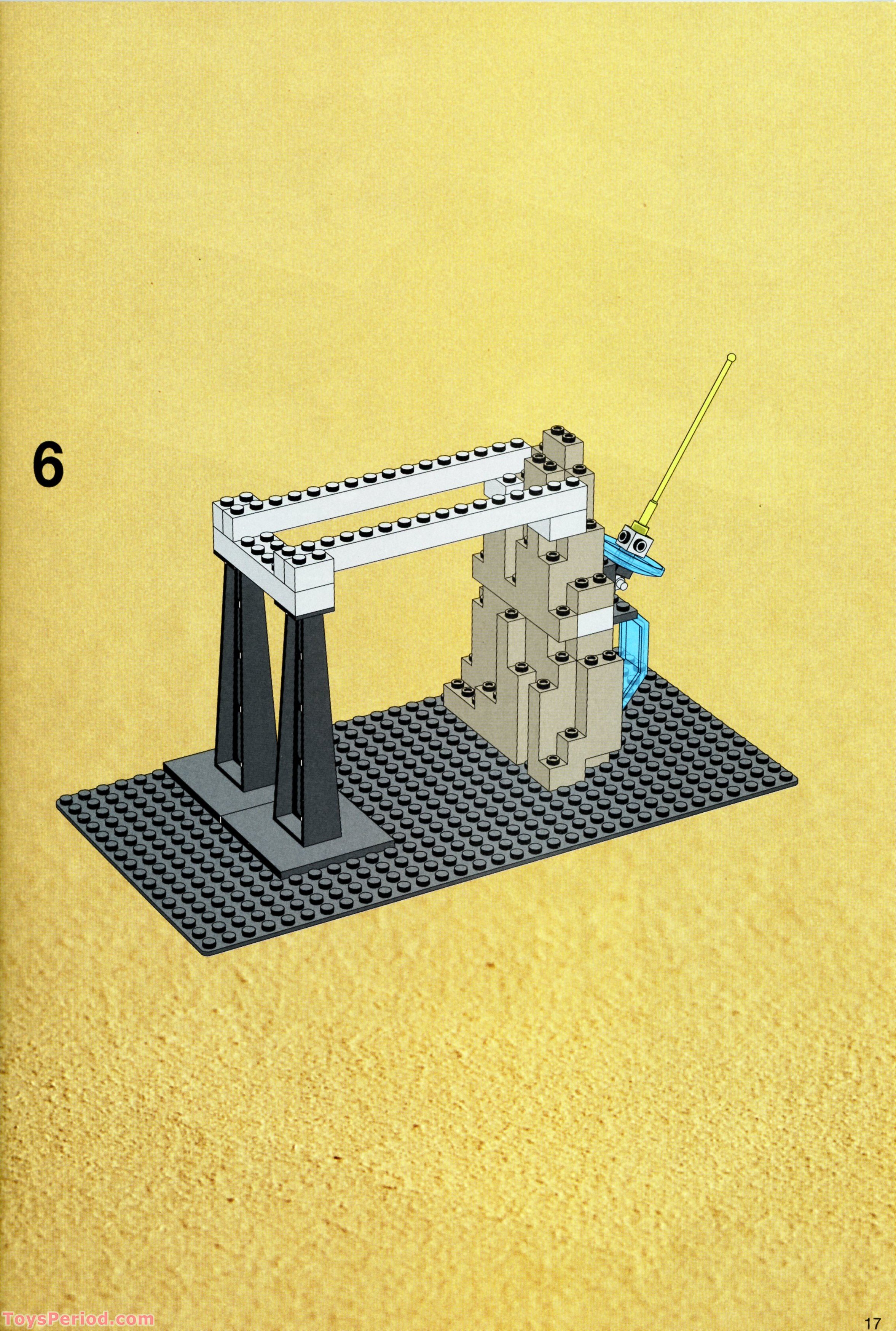 LEGO 6991 Monorail Transport Base Instructions and Parts List