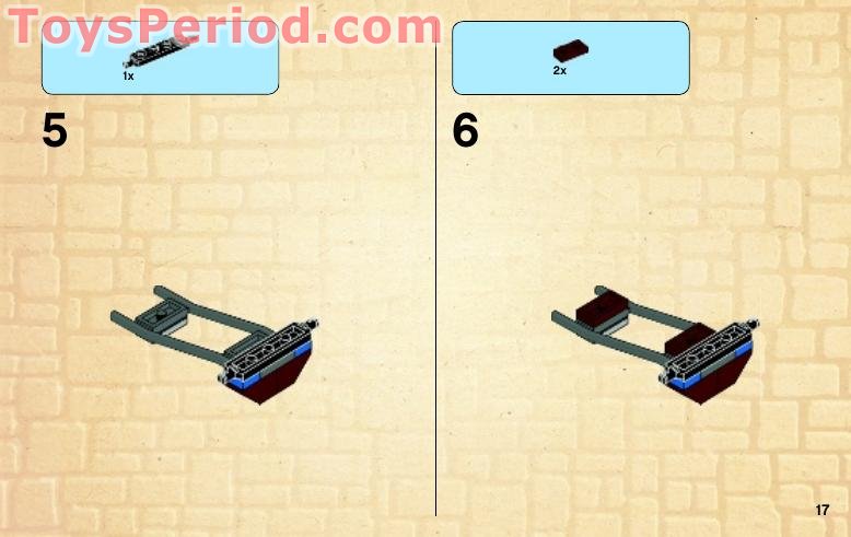 LEGO 70401 Gold Getaway Instructions and Parts List