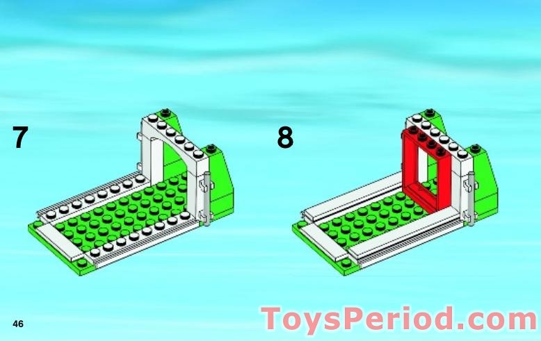 LEGO 4432 Garbage Truck Instructions and Parts List