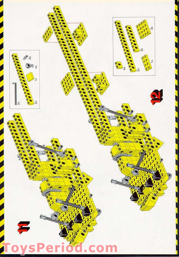 LEGO 852 Multi-Purpose Helicopter Instructions and Parts List