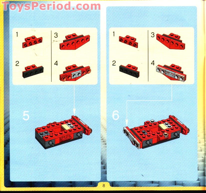 LEGO 4883 Gear Grinders Instructions and Parts List