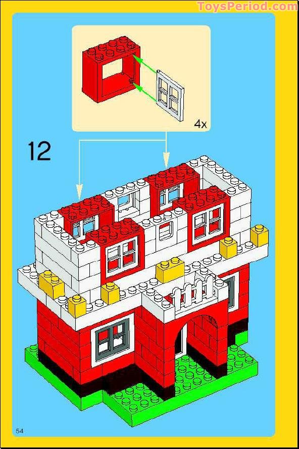 LEGO 5482 Ultimate House Building Set Instructions and Parts List