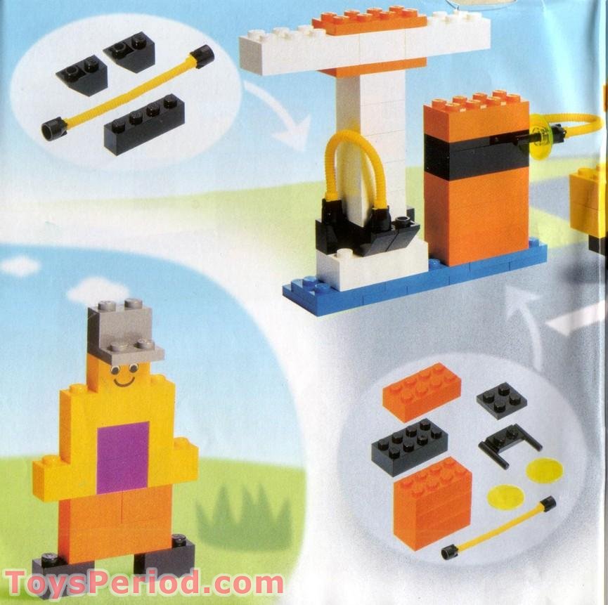 LEGO 7825 Creator Bucket Instructions and Parts List