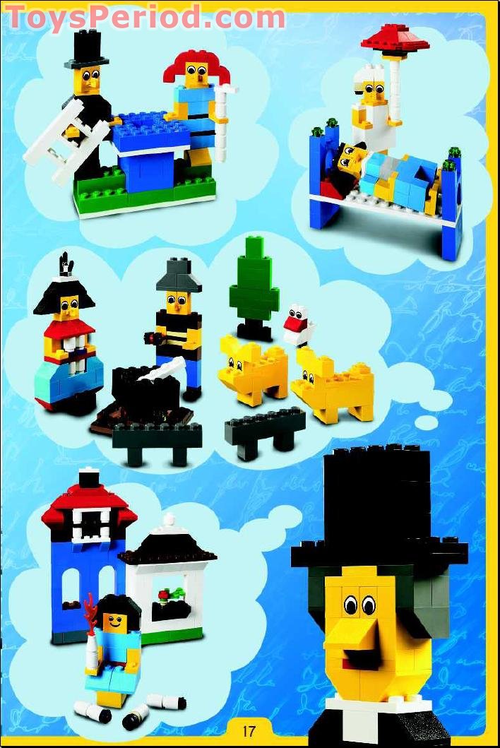 LEGO 7870 Hans Christian Andersen Bucket Instructions and Parts List