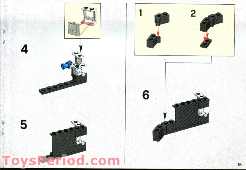 LEGO 7033 Armored Car Action Instructions and Parts List