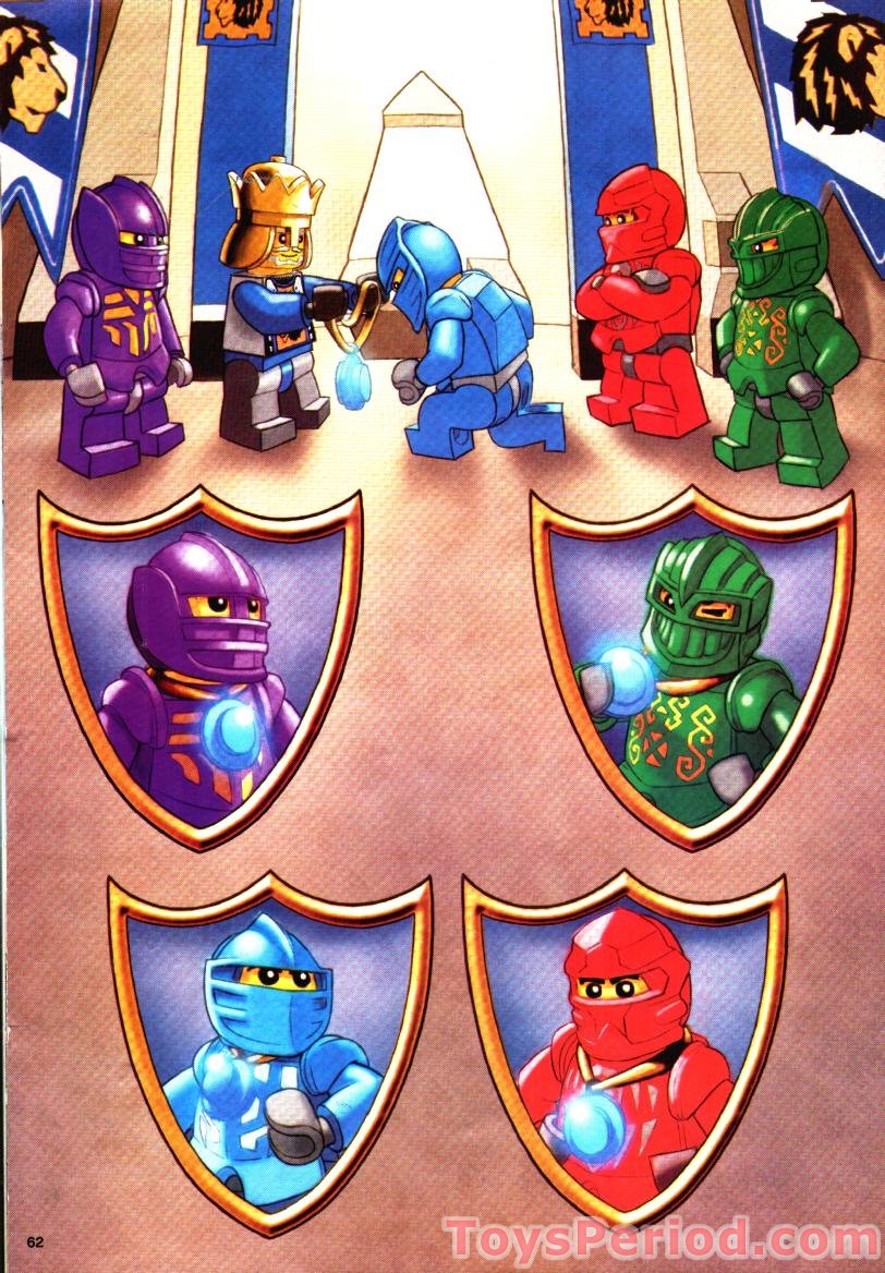 LEGO 8780 Citadel of Orlan Instructions and Parts List