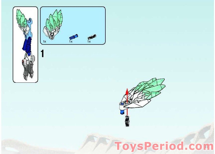 LEGO 8982 Strakk Instructions and Parts List