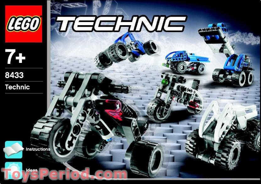 LEGO 8433 Cool Movers Instructions and Parts List