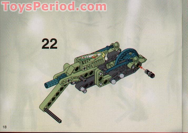 LEGO 8509 Swamp Instructions and Parts List