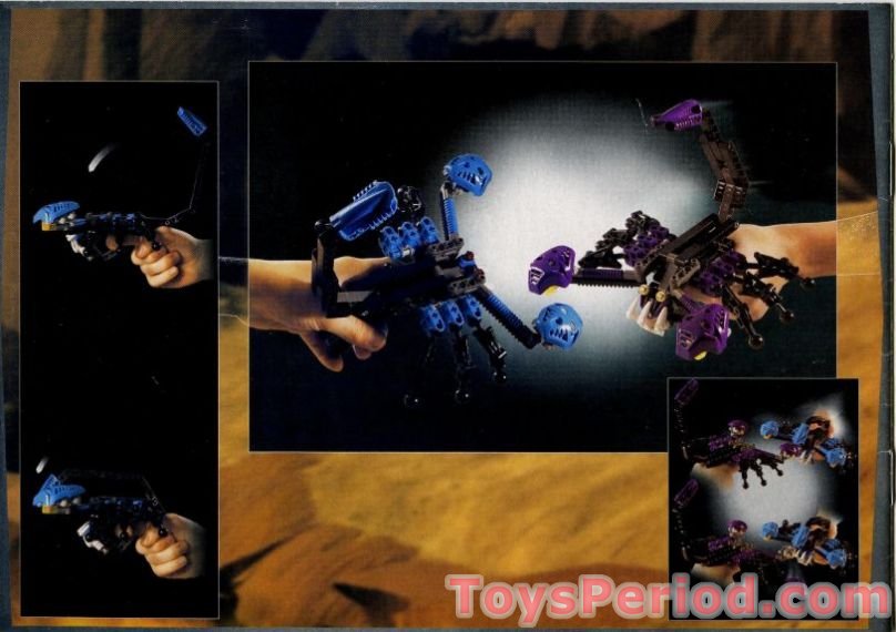 LEGO 8548 Nui-Jaga Instructions and Parts List