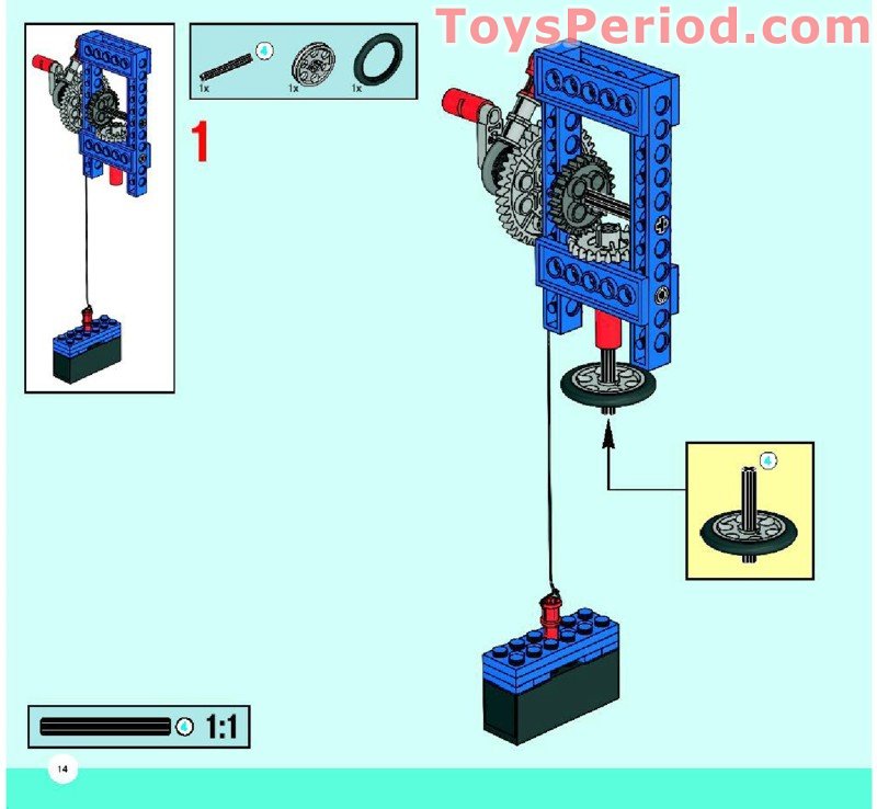 LEGO 9686-1 Simple and Motorized Mechanisms Base Set Set Parts Inventory and Instructions - LEGO ...