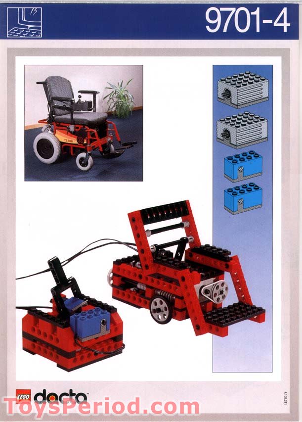 LEGO 9701 Control Lab Building Set Instructions and Parts List