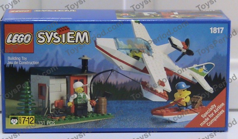 LEGO 1817 Airline Promotional Set - Sea Plane with Hut and Boat ...