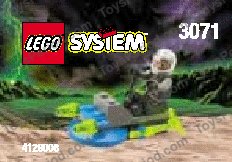 LEGO 3071 Light Flyer Instructions and Parts List