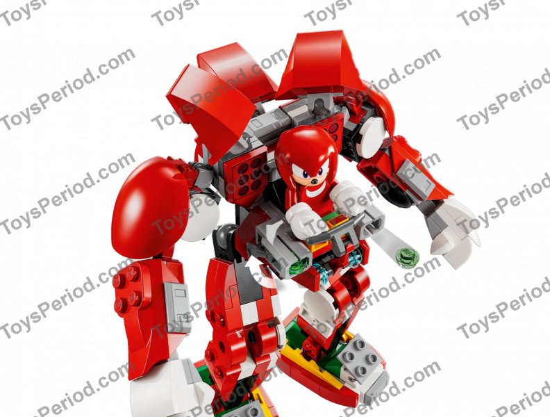 LEGO 76996 Knuckles' Guardian Mech Set Parts List