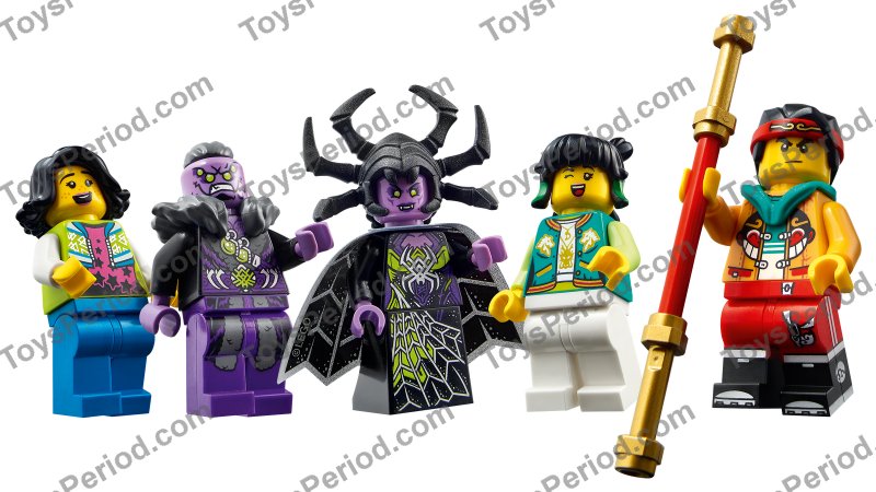 LEGO 80021 Monkie Kid’s Lion Guardian Set Parts List