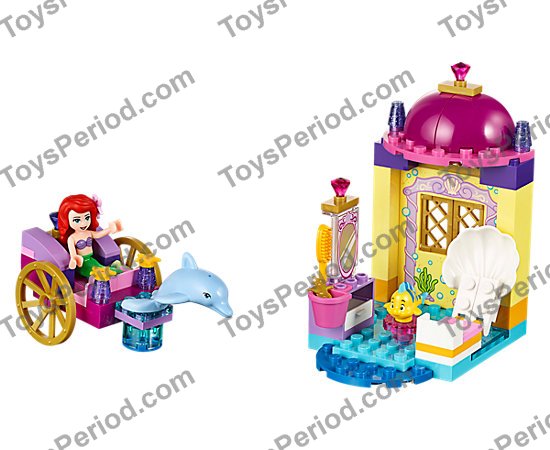 LEGO 10723 Ariel's Dolphin Carriage Set Parts List
