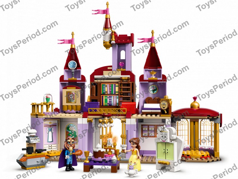 LEGO 43196 Belle and the Beast's Castle Set Parts List