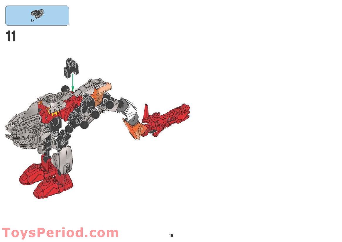 LEGO 6293 Furno Instructions and Parts List