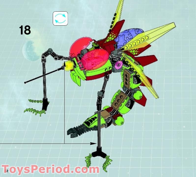 LEGO 70702 Warp Stinger Instructions and Parts List