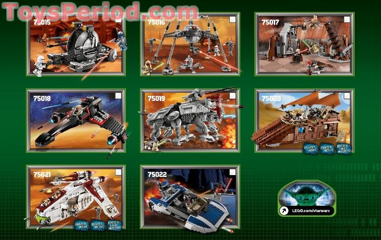 LEGO 75016 Homing Spider Droid Instructions and Parts List