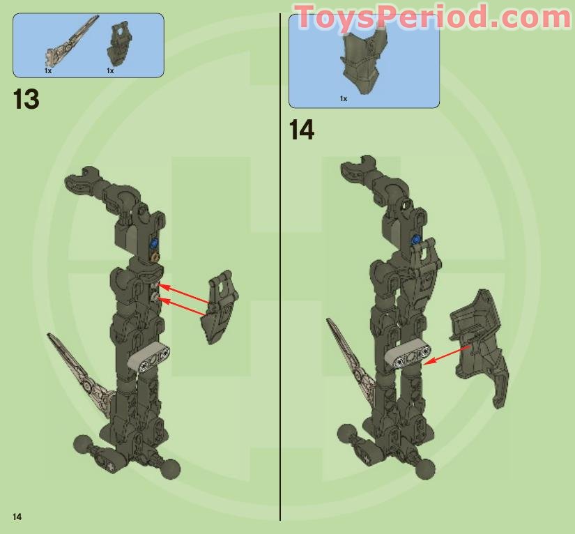 LEGO 2282 Rocka XL Instructions and Parts List