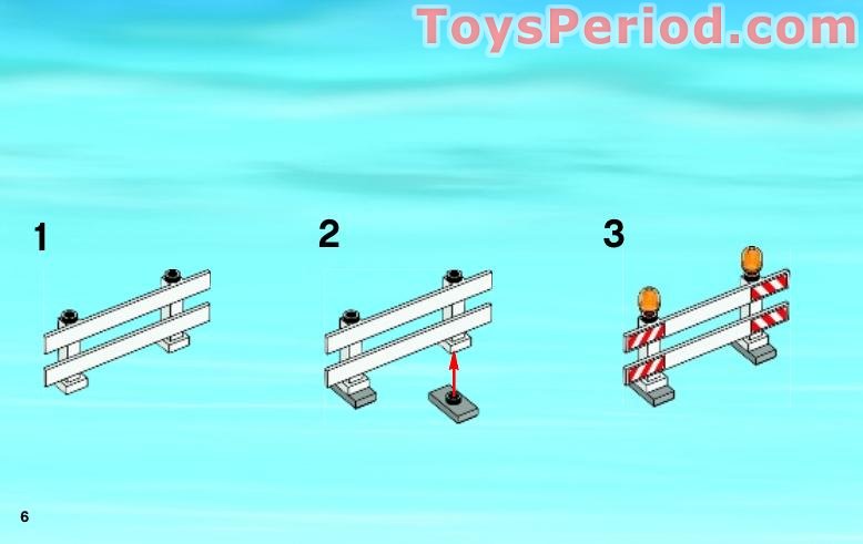 LEGO 4434 Tipper Truck Instructions and Parts List