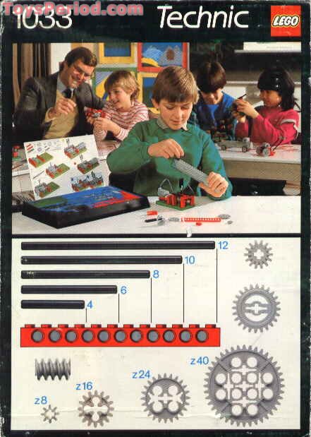 LEGO 1033 Building Instructions for Set 1032 Instructions and Parts List