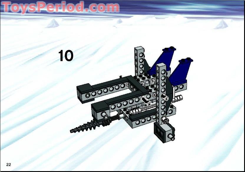 LEGO 4744 Tundra Tracker Instructions and Parts List