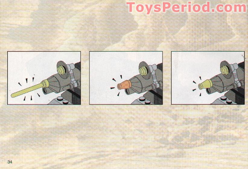 LEGO 4970 Chrome Crusher Instructions and Parts List