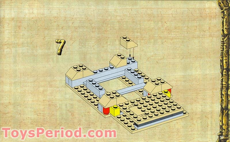 LEGO 5919 Treasure Tomb Instructions and Parts List