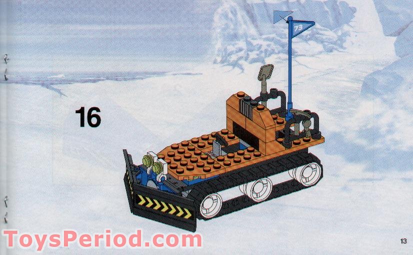LEGO 6573 Arctic Expedition Instructions and Parts List
