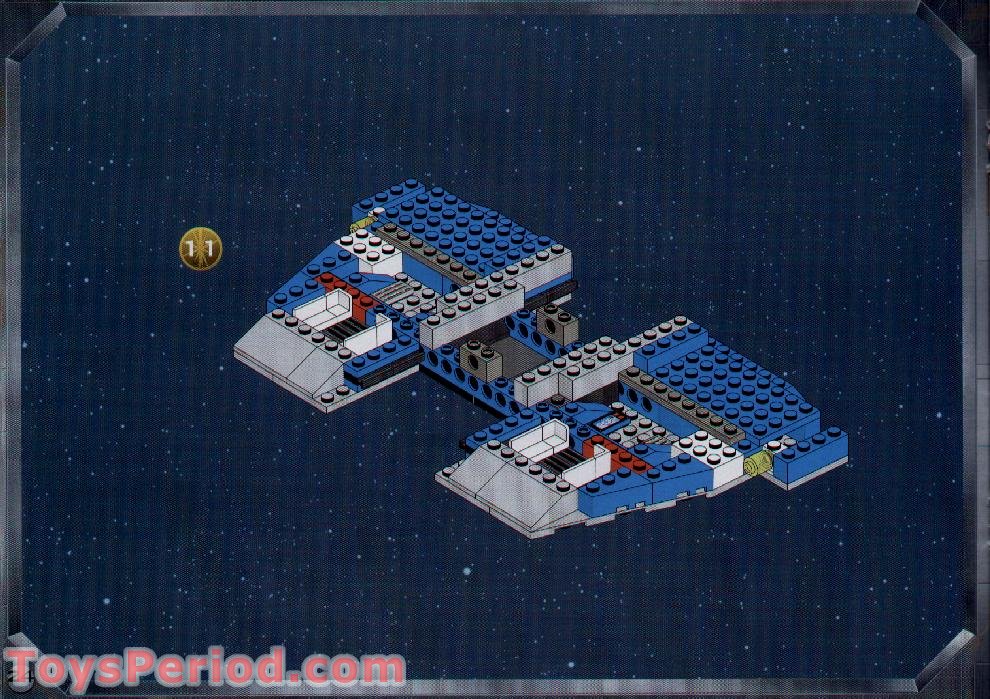 LEGO 7161 Gungan Sub Instructions and Parts List