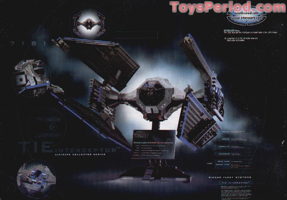 LEGO 7181 TIE Interceptor - Ultimate Collector Series UCS Instructions ...