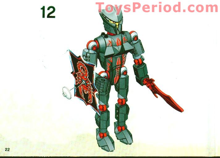 LEGO 8774 Vladek (Europe Version Without Cards) Instructions and Parts List