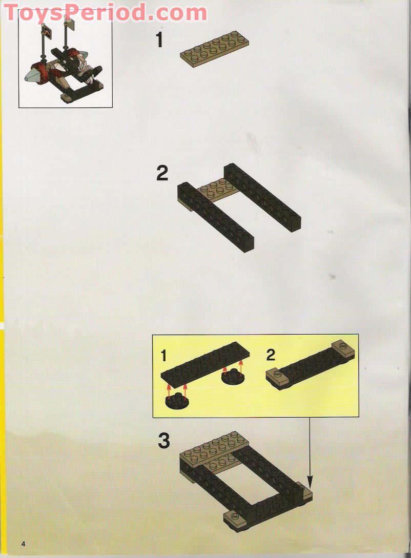 LEGO 8823 Mistlands Tower Instructions and Parts List