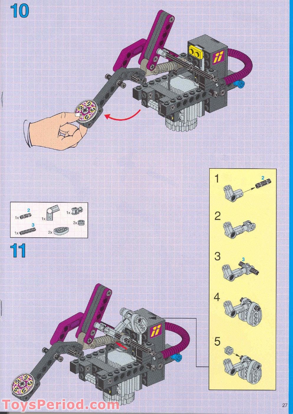 LEGO 8266 Super Challenge Instructions and Parts List