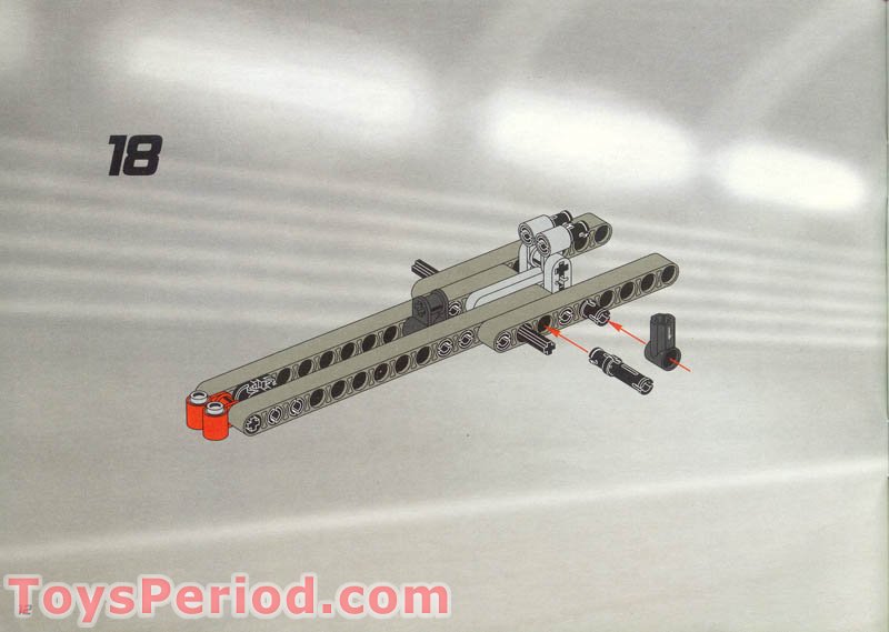 LEGO 8470 Slammer G-Force Instructions and Parts List